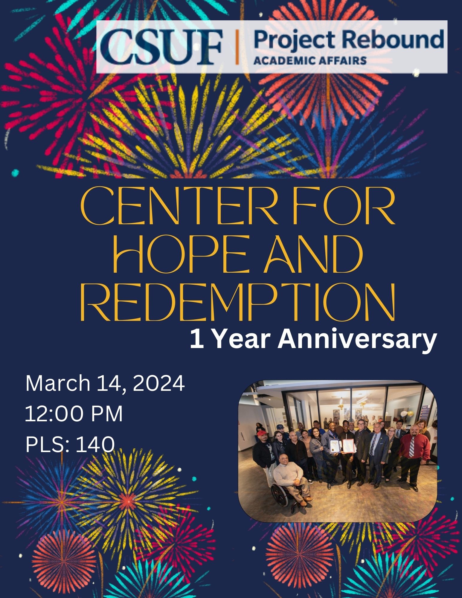 Center of Hope and Redemption | CSUF - Project Rebound